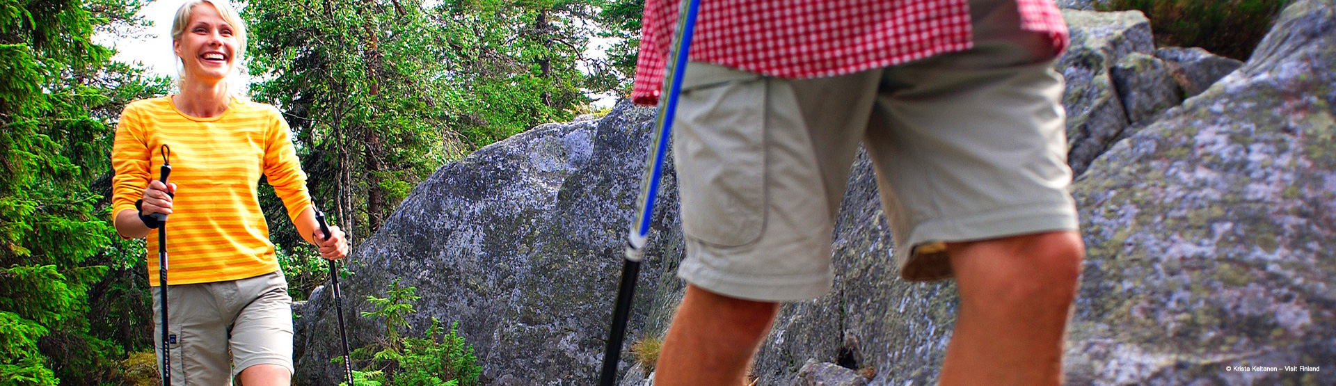 Nordic Walking Wanderung im Iso Syöte