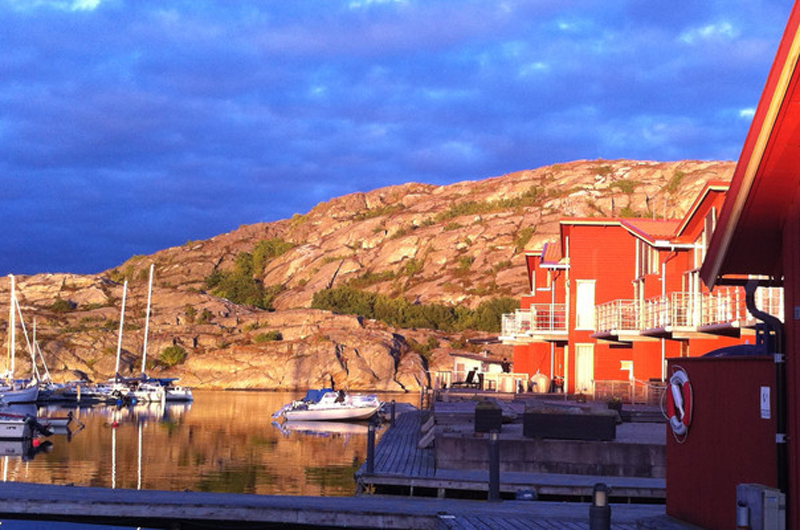 Björholmens Marina auf der Halbinsel Tjörn als Basis für Westschweden ...