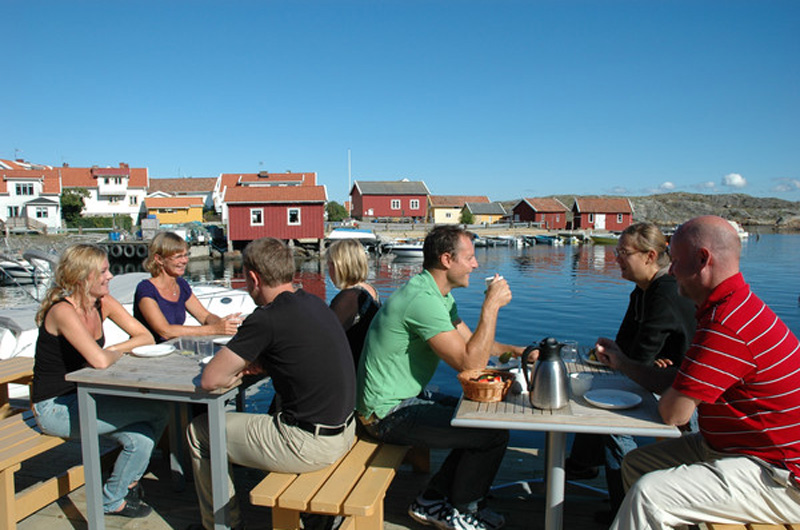 Björholmens Marina auf der Halbinsel Tjörn als Basis für Westschweden ...