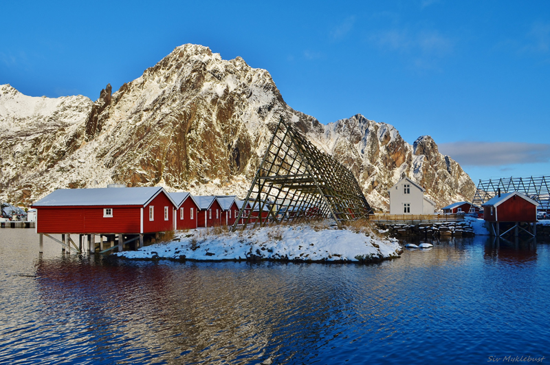 Svinoya Rorbuer Hotel in Svolvaer - Lofoten Winterurlaub