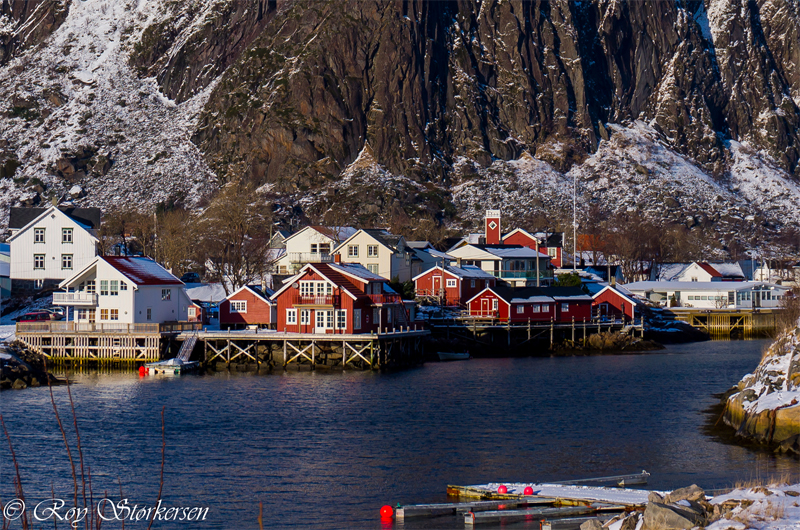 Svinoya Rorbuer Hotel in Svolvaer - Lofoten Winterurlaub